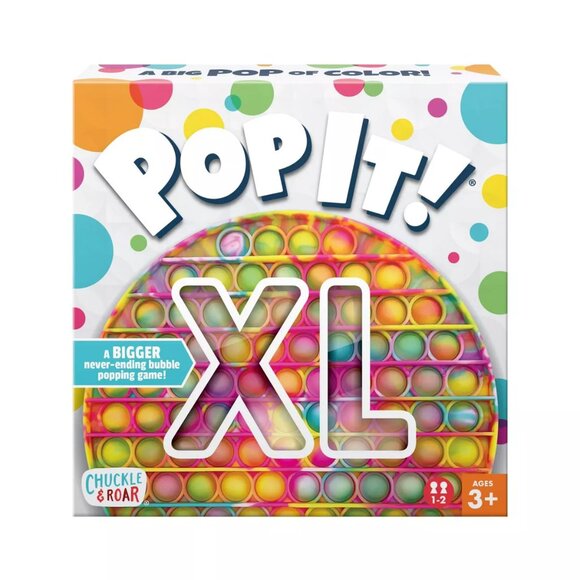 chuckle & roar | Toys | New Popit Xl The Jumbo Neverending Bubble ...